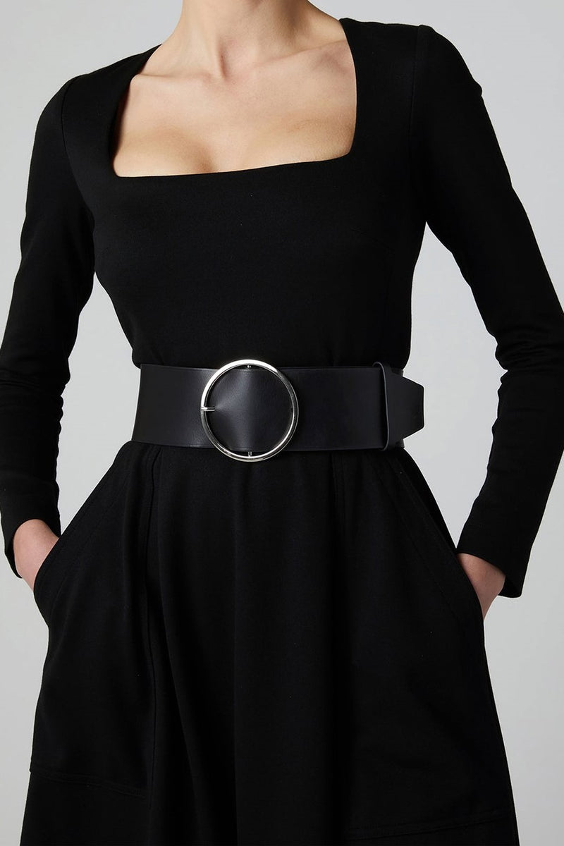 Francine Wide Leather Belt – Jasper Conran London