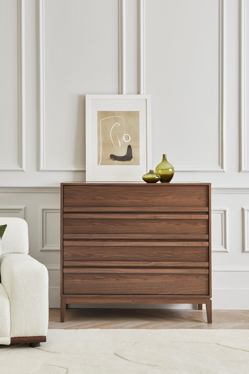 Belgrave Walnut Chest of Drawers – Jasper Conran London