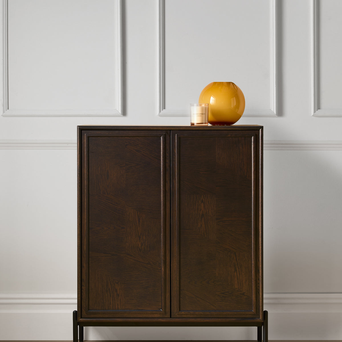 Aden Dark Oak Small Sideboard – Jasper Conran London